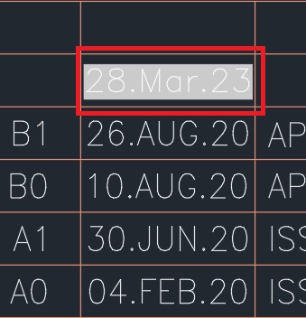 Automate the Date Display in AutoCAD: A Simple 6-Step Guide - Citadel Sazeh
